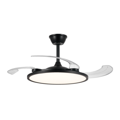 Synerji SYF3BBLDW Dark Wood Ceiling Fan | Buy Online | Lights Online