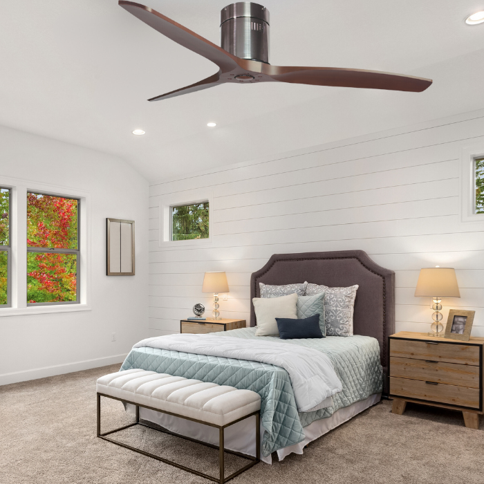 Synerji SYF3BSCDW Satin Chrome Motor Ceiling Fan | Buy Online | Lights ...